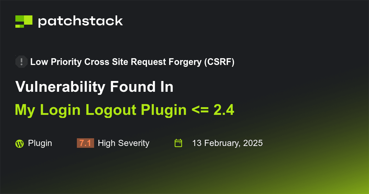 WordPress My Login Logout Plugin plugin